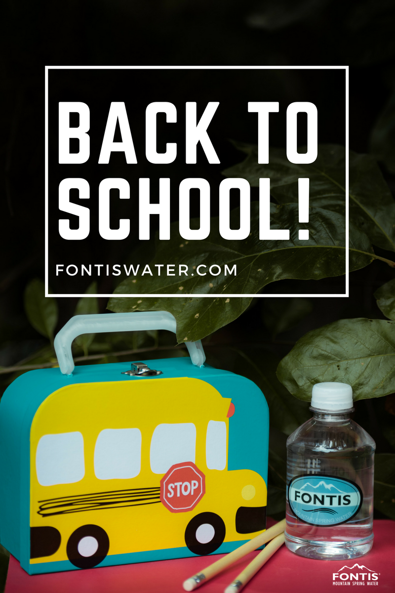 Back To School With Fontis Water | Fontis Water Blog